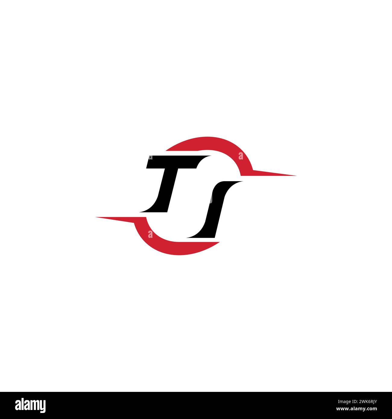 TI initial logo cool and stylish concept for esport or gaming logo as ...