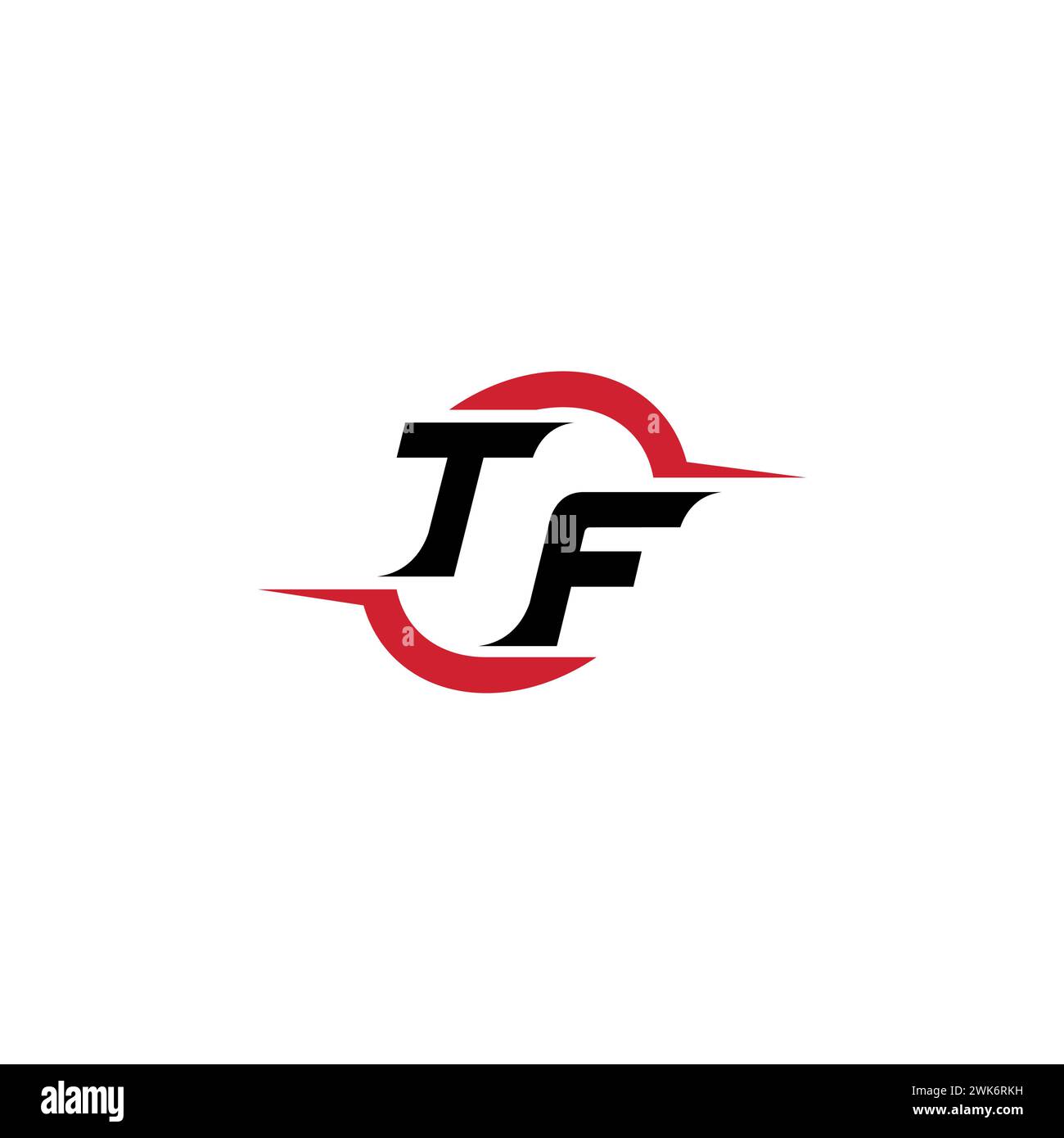 TF initial logo cool and stylish concept for esport or gaming logo as ...