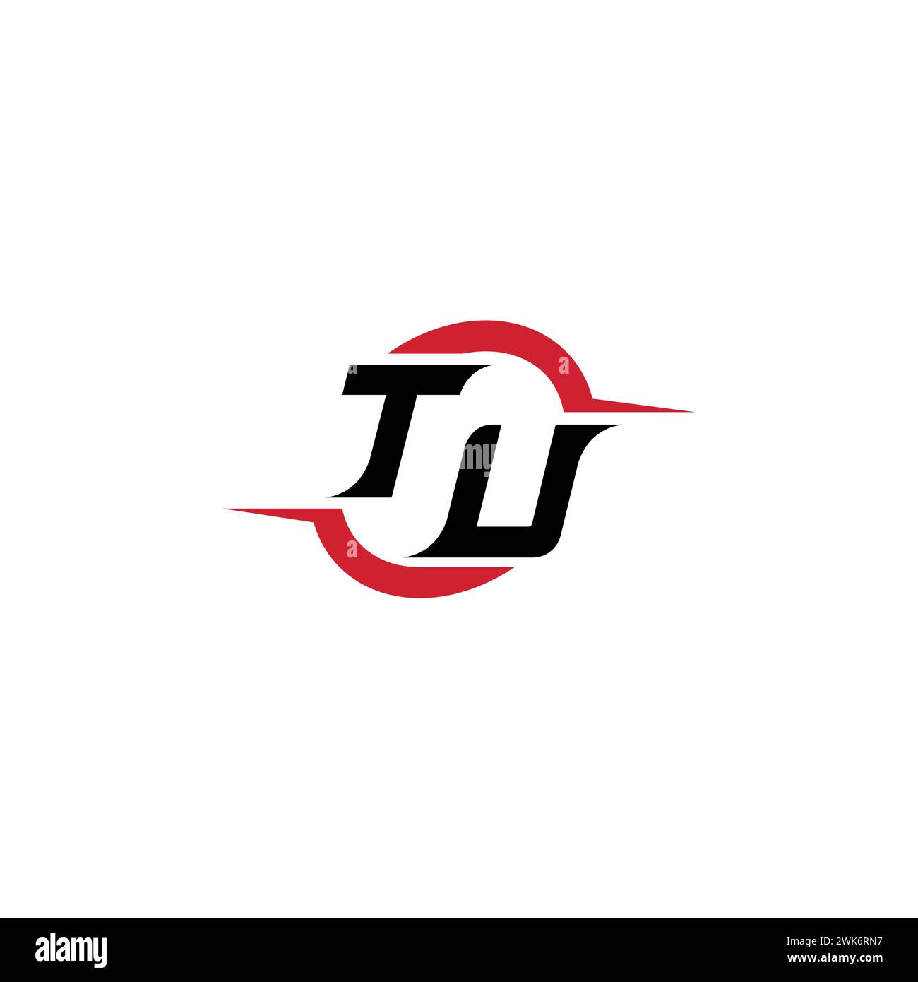 TU initial logo cool and stylish concept for esport or gaming logo as ...