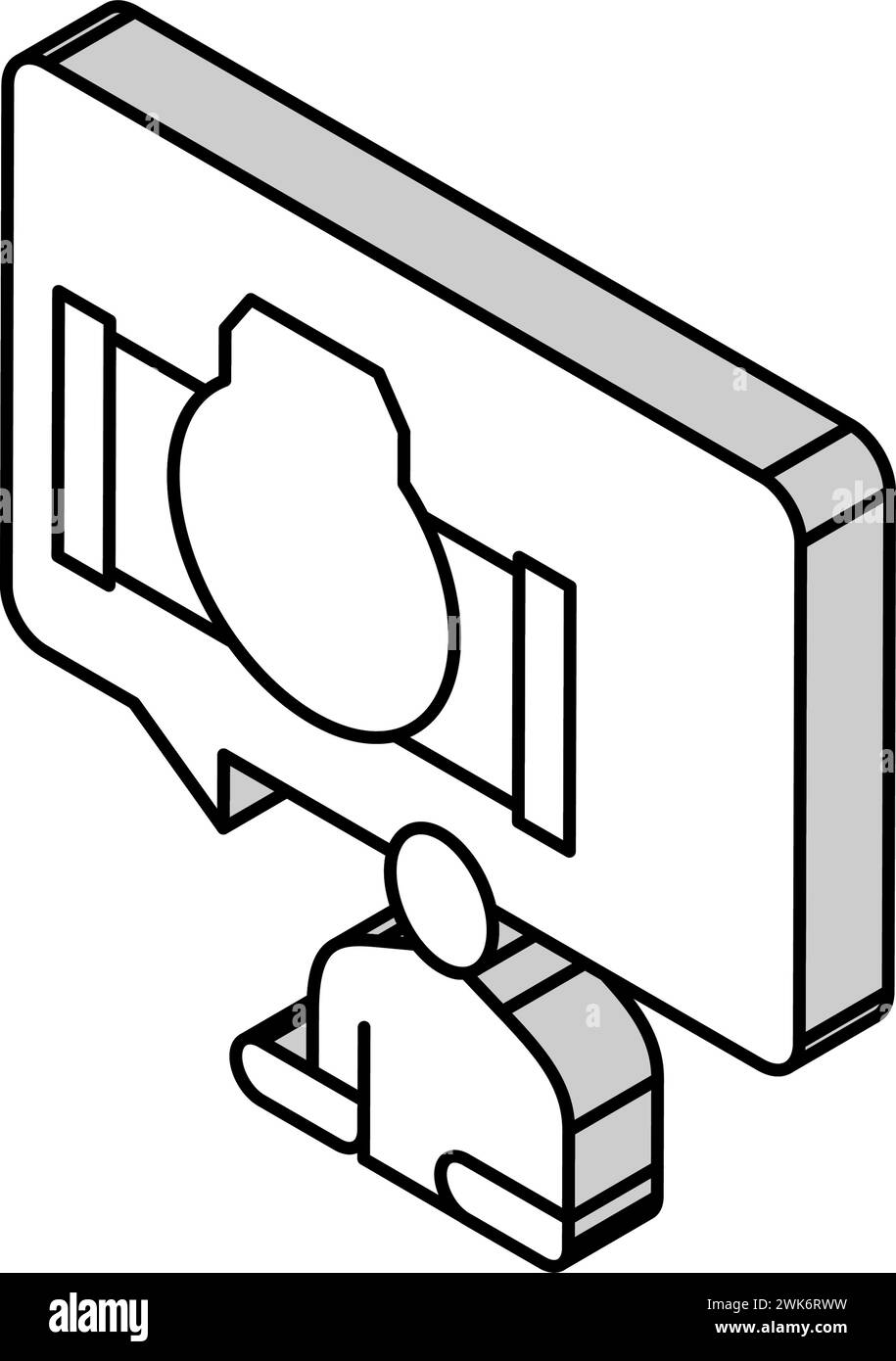 consultation pipeline construction isometric icon vector illustration ...