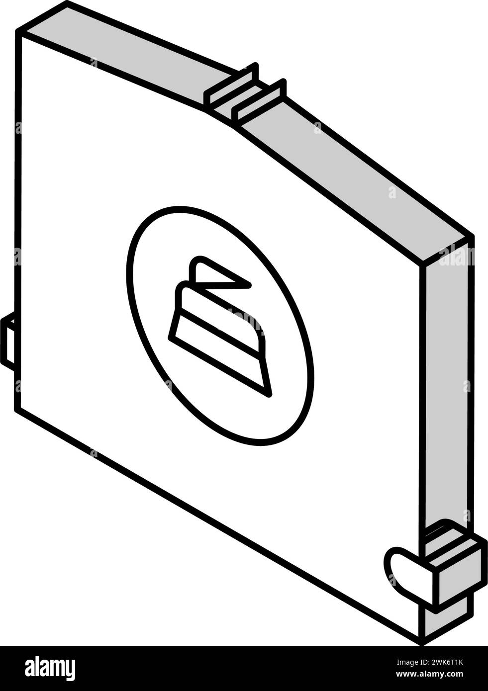 water tank cleaning isometric icon vector illustration Stock Vector ...