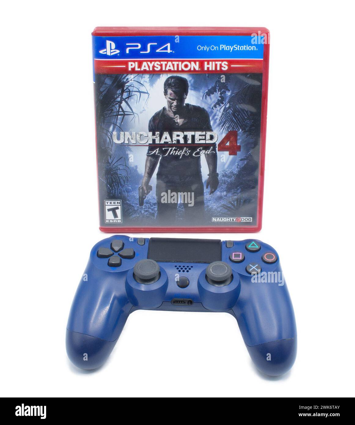 Ocala, FL 2-18-2024 Uncharted four 4 a thiefs end video game by Naughty ...