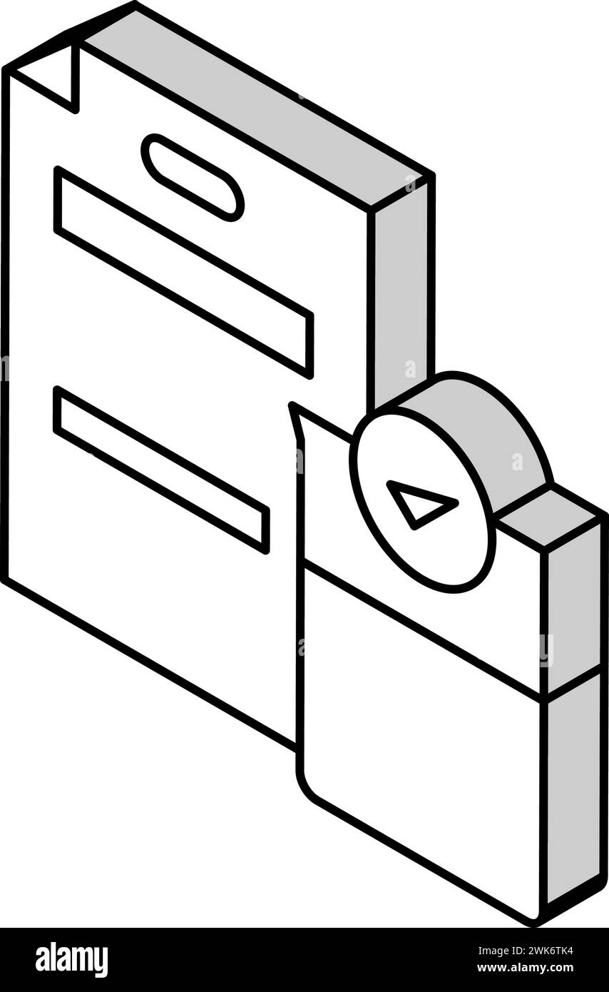fecund soil certification isometric icon vector illustration Stock ...