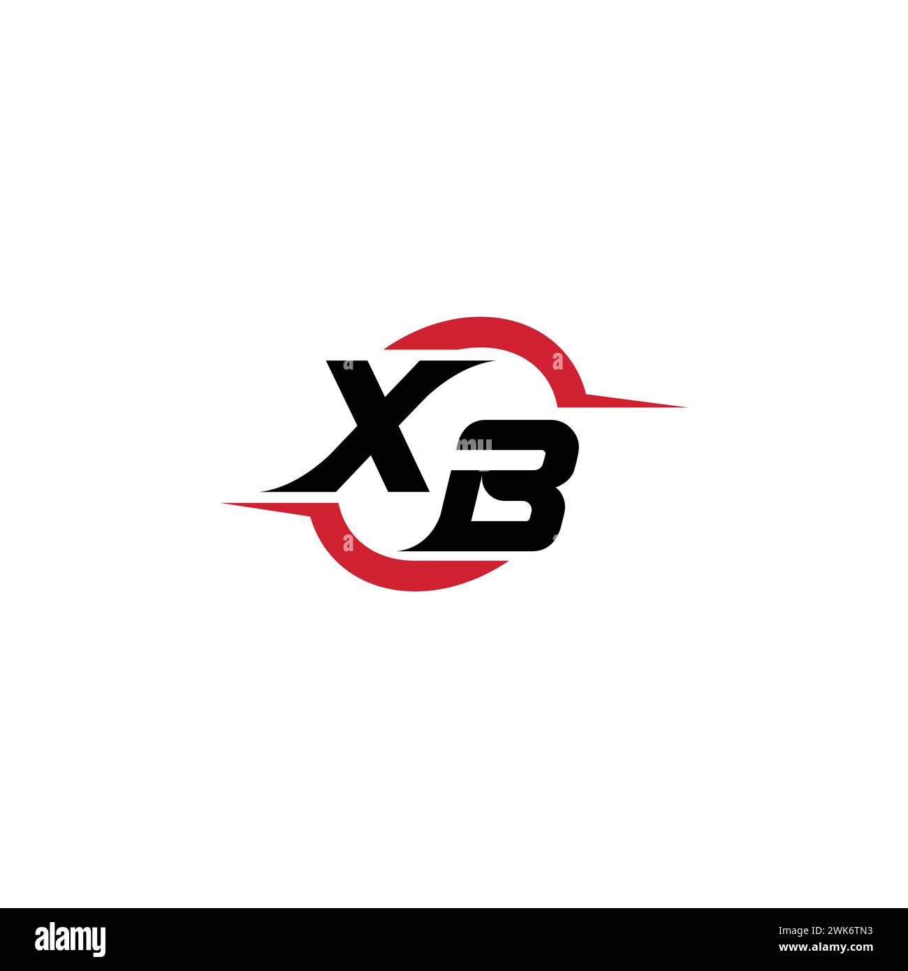 XB initial logo cool and stylish concept for esport or gaming logo as ...