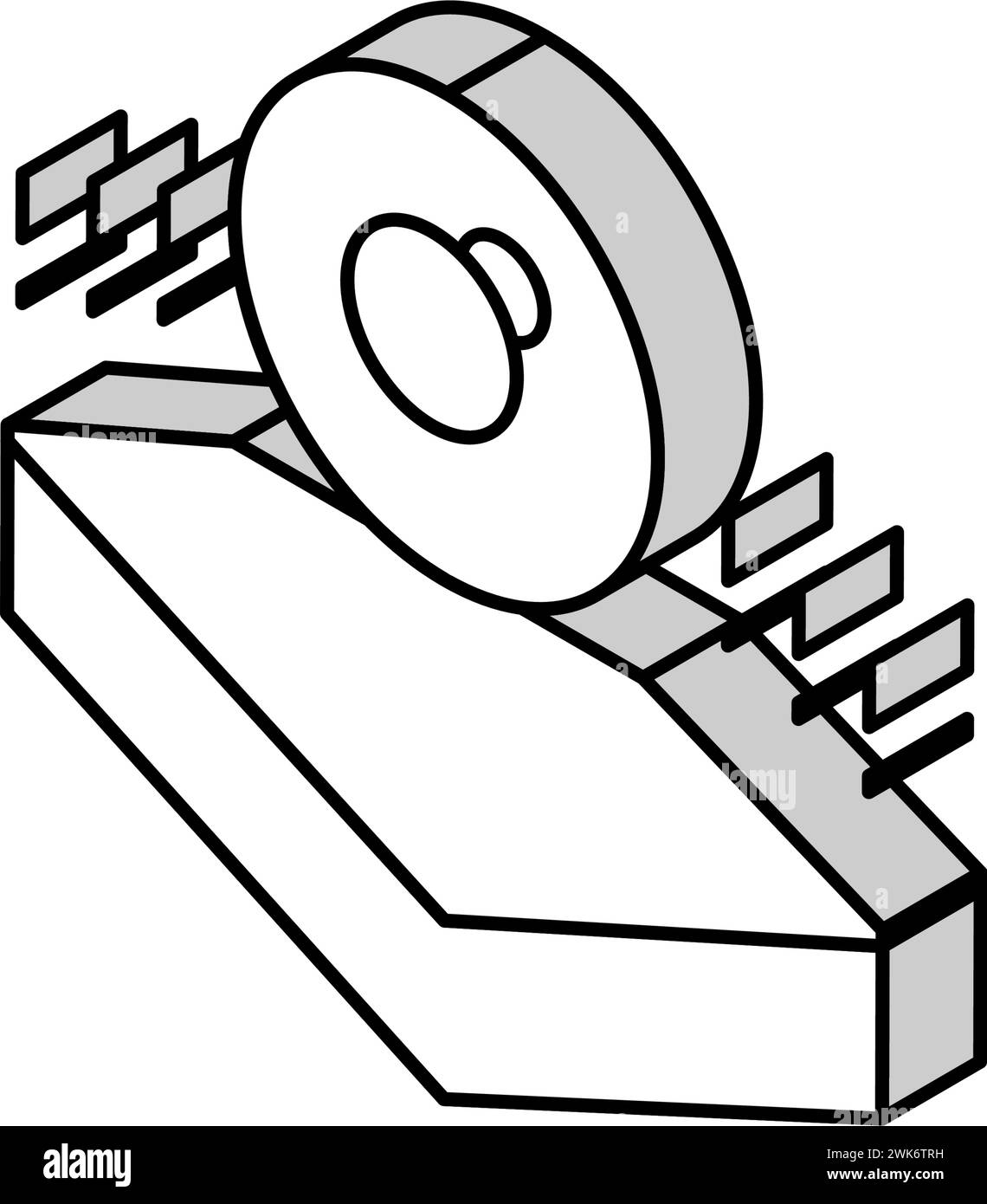 dangerous bug on soil isometric icon vector illustration Stock Vector ...