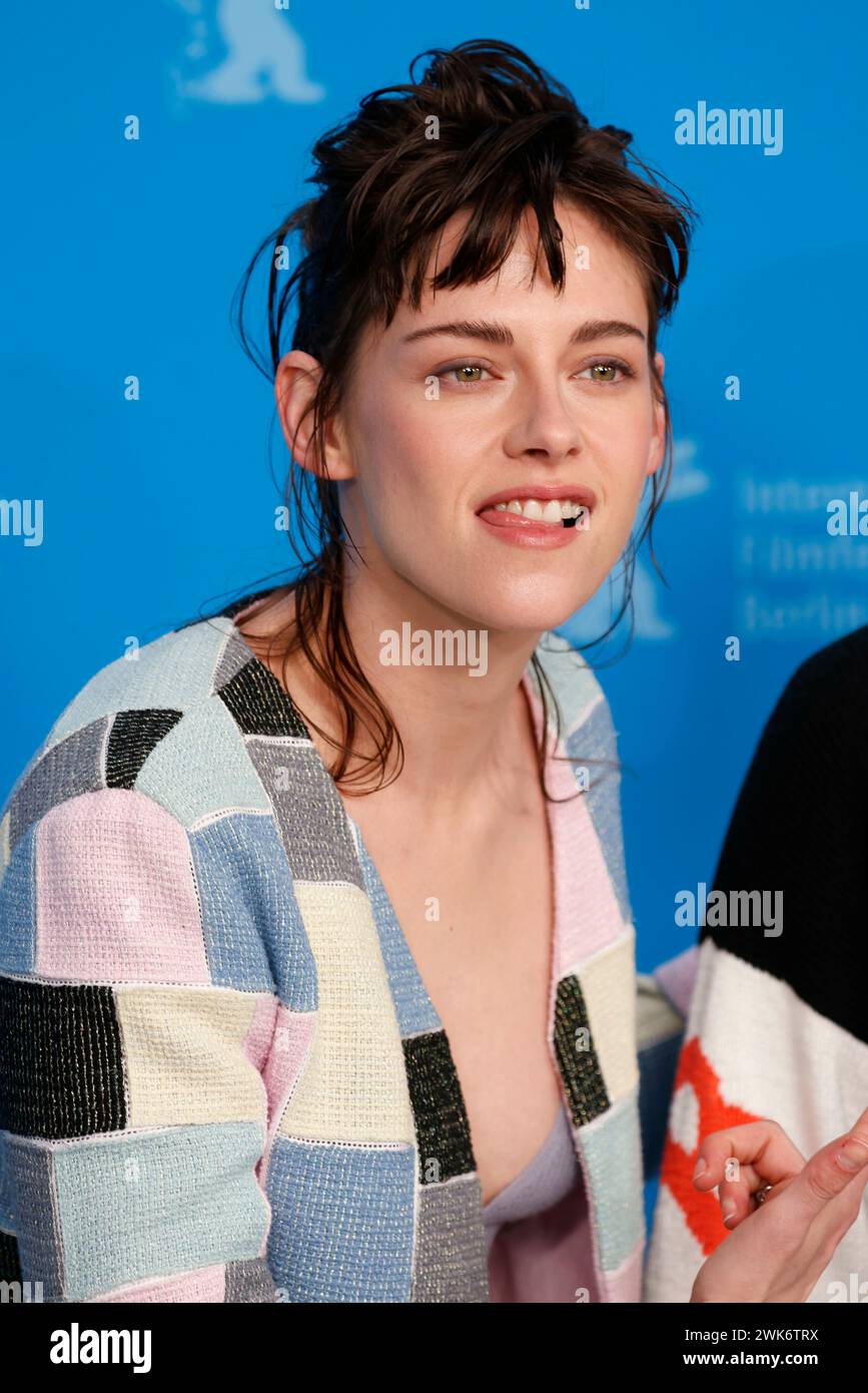 Kristen Stewart attends the photocall of 'Love Lies Bleeding' during ...