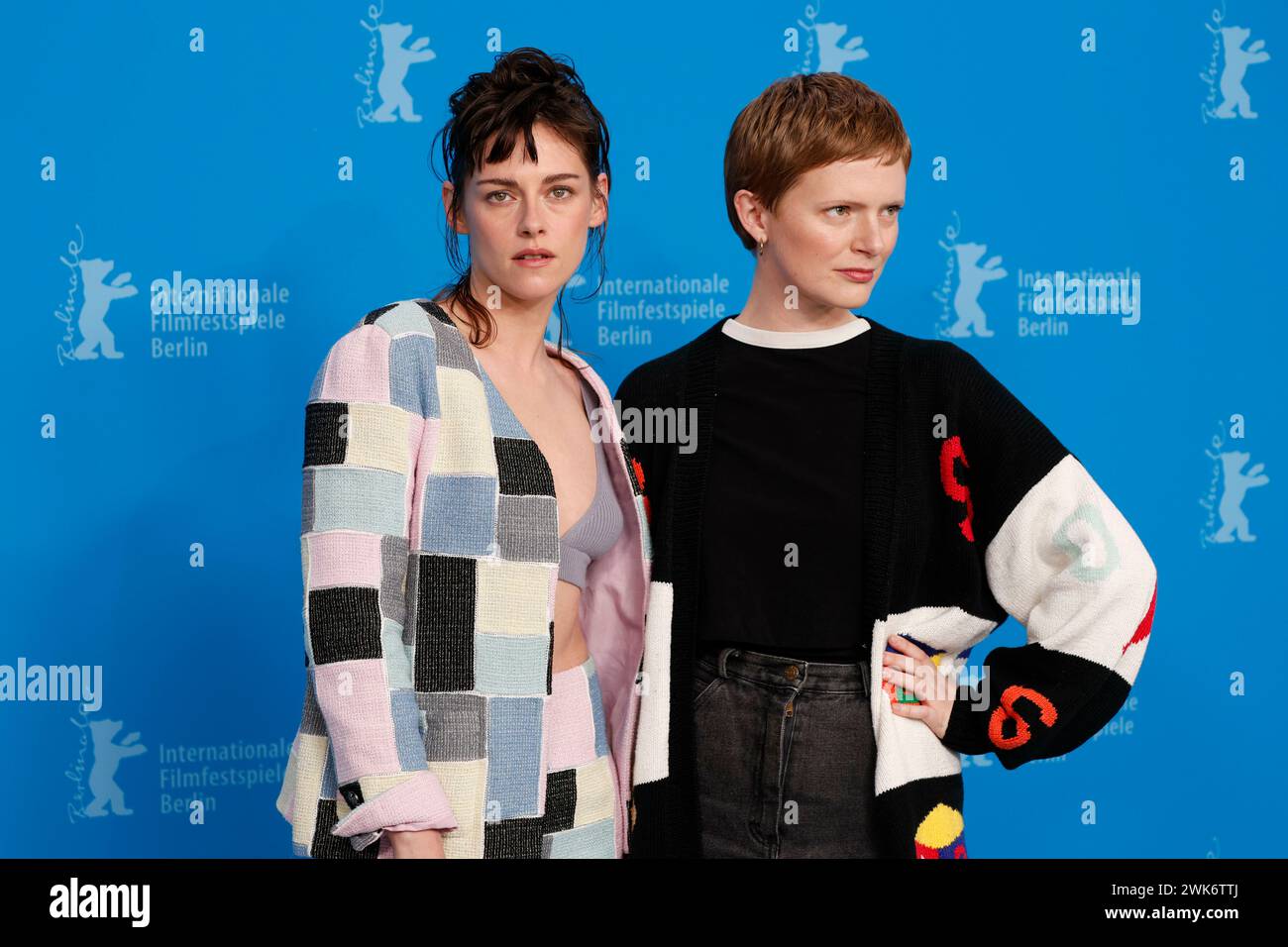 Kristen Stewart and Rose Glass attend the photocall of 'Love Lies ...