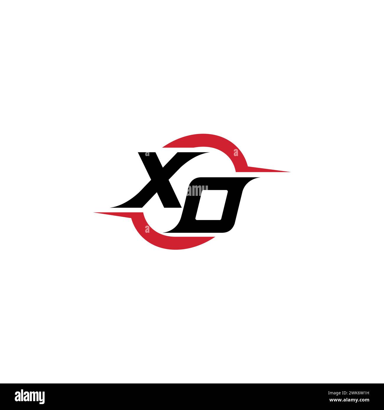 XO initial logo cool and stylish concept for esport or gaming logo as ...