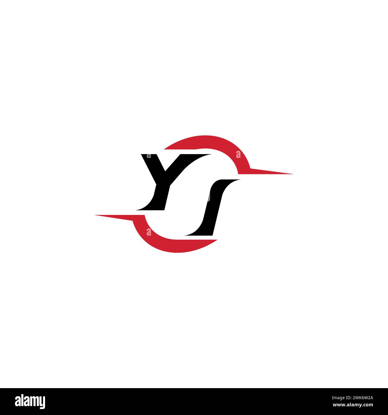YI initial logo cool and stylish concept for esport or gaming logo as ...