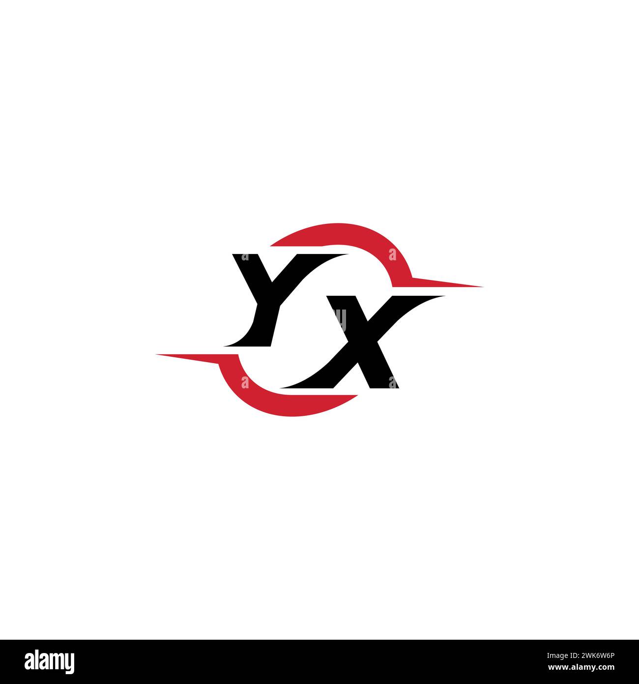YX initial logo cool and stylish concept for esport or gaming logo as ...