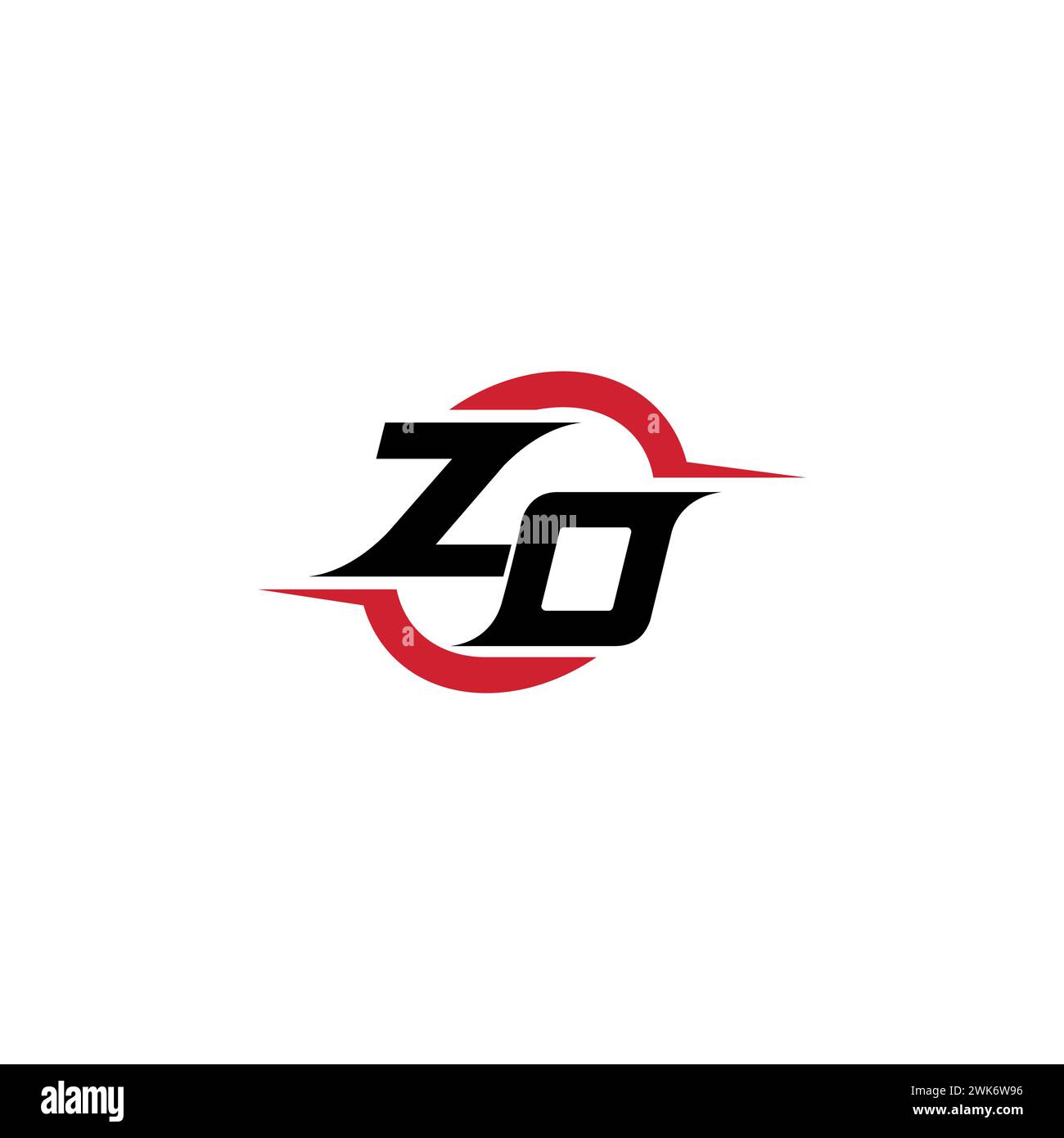 ZO initial logo cool and stylish concept for esport or gaming logo as ...
