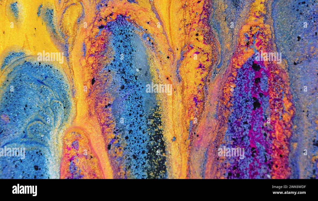 Abstract blue liquid background hypnotic hi-res stock photography and ...