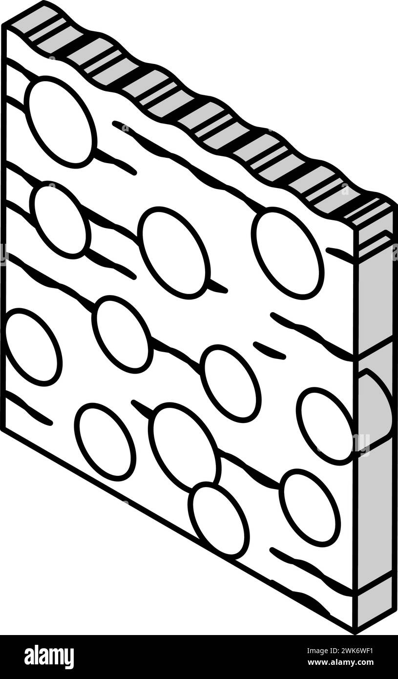 coagulation and flocculation water filter isometric icon vector ...