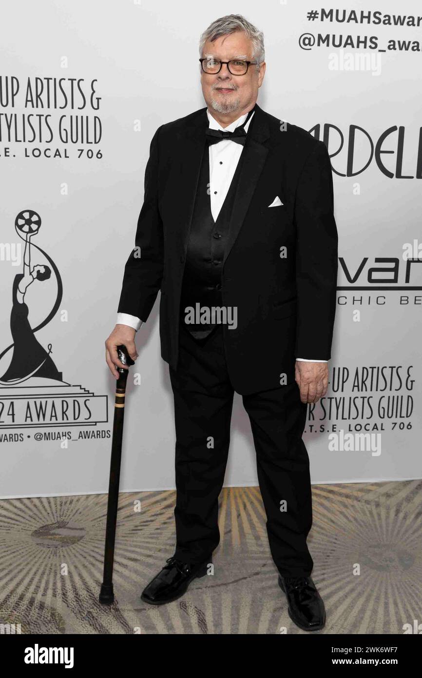 Beverly Hills, USA. 18th Feb, 2024. Kevin Haney attends the arrivals of the 11th Annual MUAHS ...