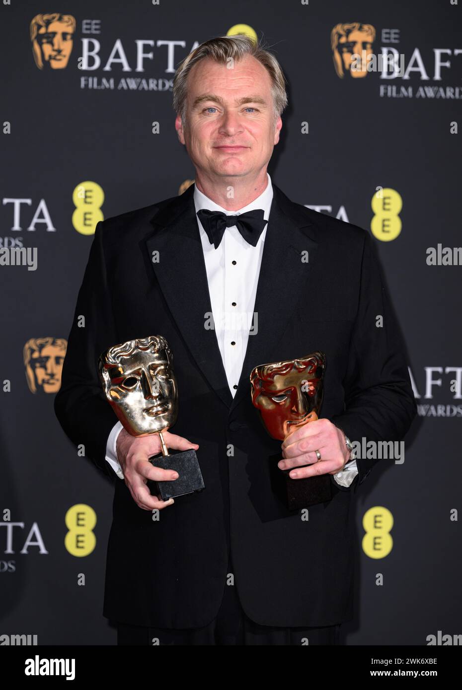 London, UK. February 18th, 2024. Christopher Nolan, Best Film and Best ...