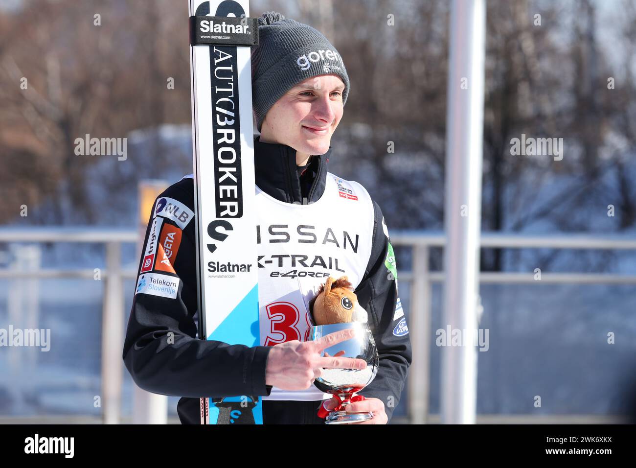 Domen Prevc (SLO), FEBRUARY 18, 2024 - Ski Jumping : FIS Ski Jumping ...