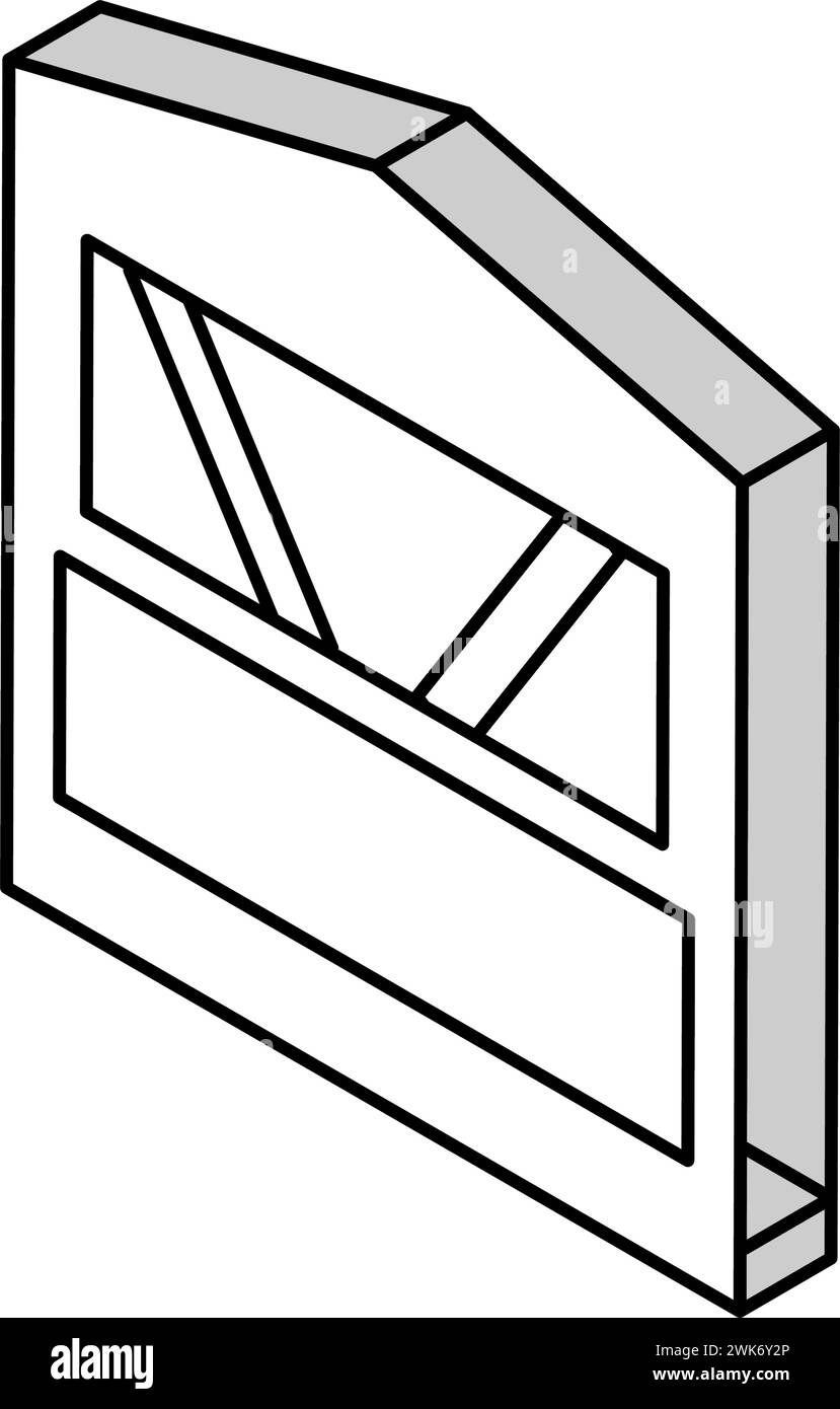 hunting tower isometric icon vector illustration Stock Vector Image ...