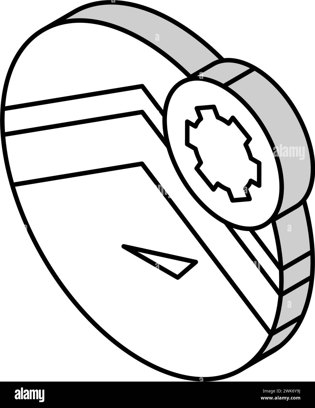 roof fascia isometric icon vector illustration Stock Vector Image & Art ...