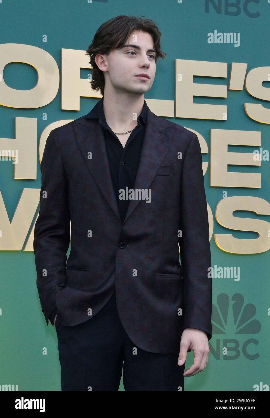 Los Angeles, United States. 18th Feb, 2024. Carson MacCormac attends ...