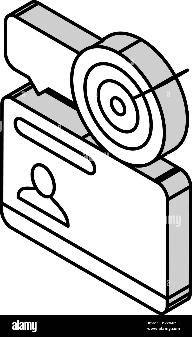 startup visa isometric icon vector illustration Stock Vector Image ...