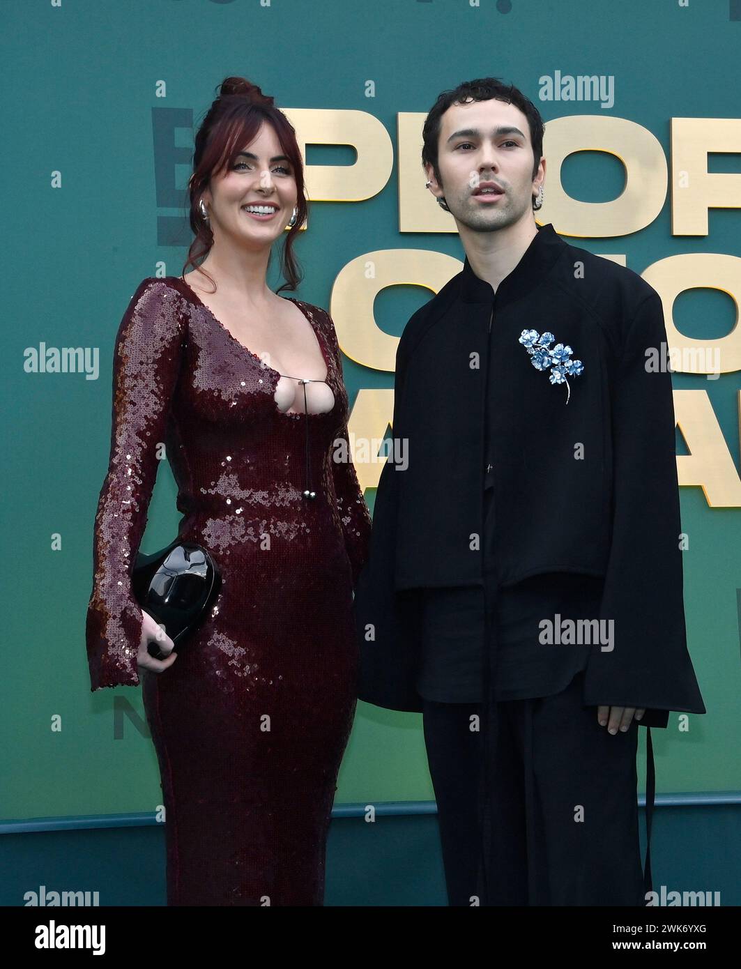 Los Angeles, United States. 18th Feb, 2024. (L-R) Emily Cannon and MAX ...