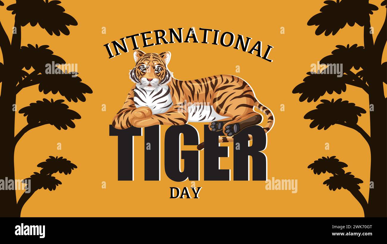 Vector illustration for wildlife conservation awareness Stock Vector ...