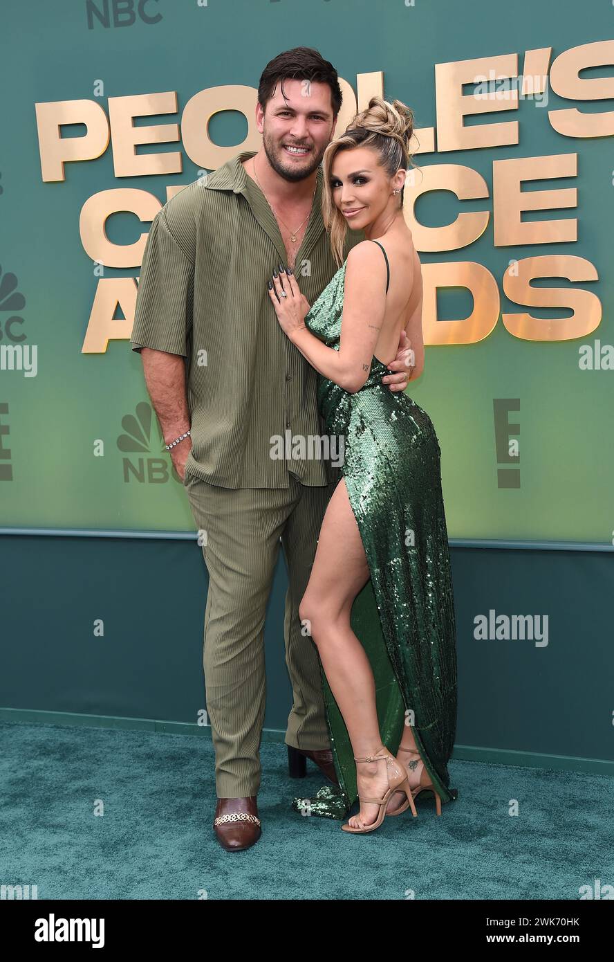 Santa Monica, USA. 18th Feb, 2024. Brock Davies and Scheana Shay ...