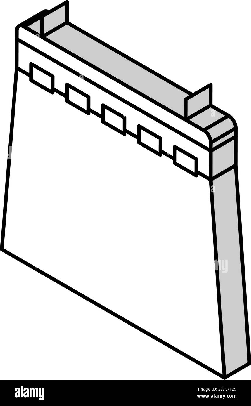 concert lighting isometric icon vector illustration Stock Vector Image ...