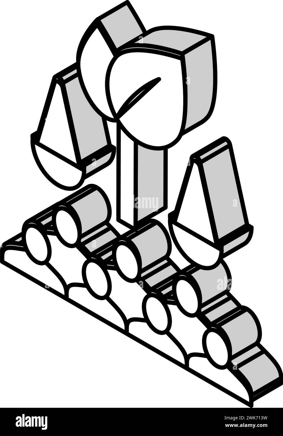 Sustainable Development Isometric Icon Vector Illustration Stock Vector Image And Art Alamy