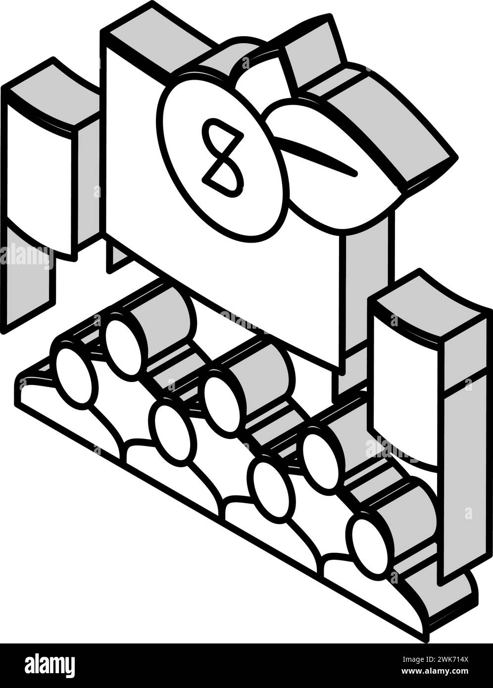 social responsibility isometric icon vector illustration Stock Vector ...