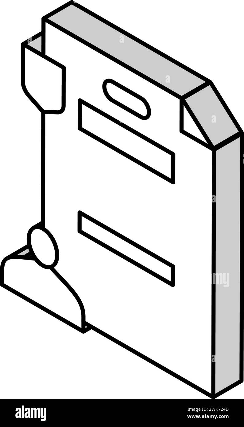 safety engineering isometric icon vector illustration Stock Vector ...