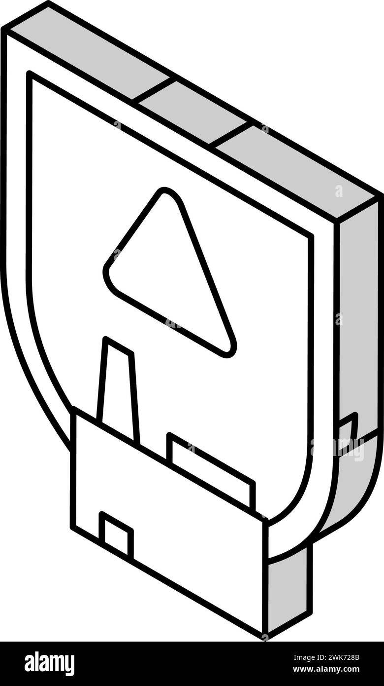 special hazardous environments isometric icon vector illustration Stock ...