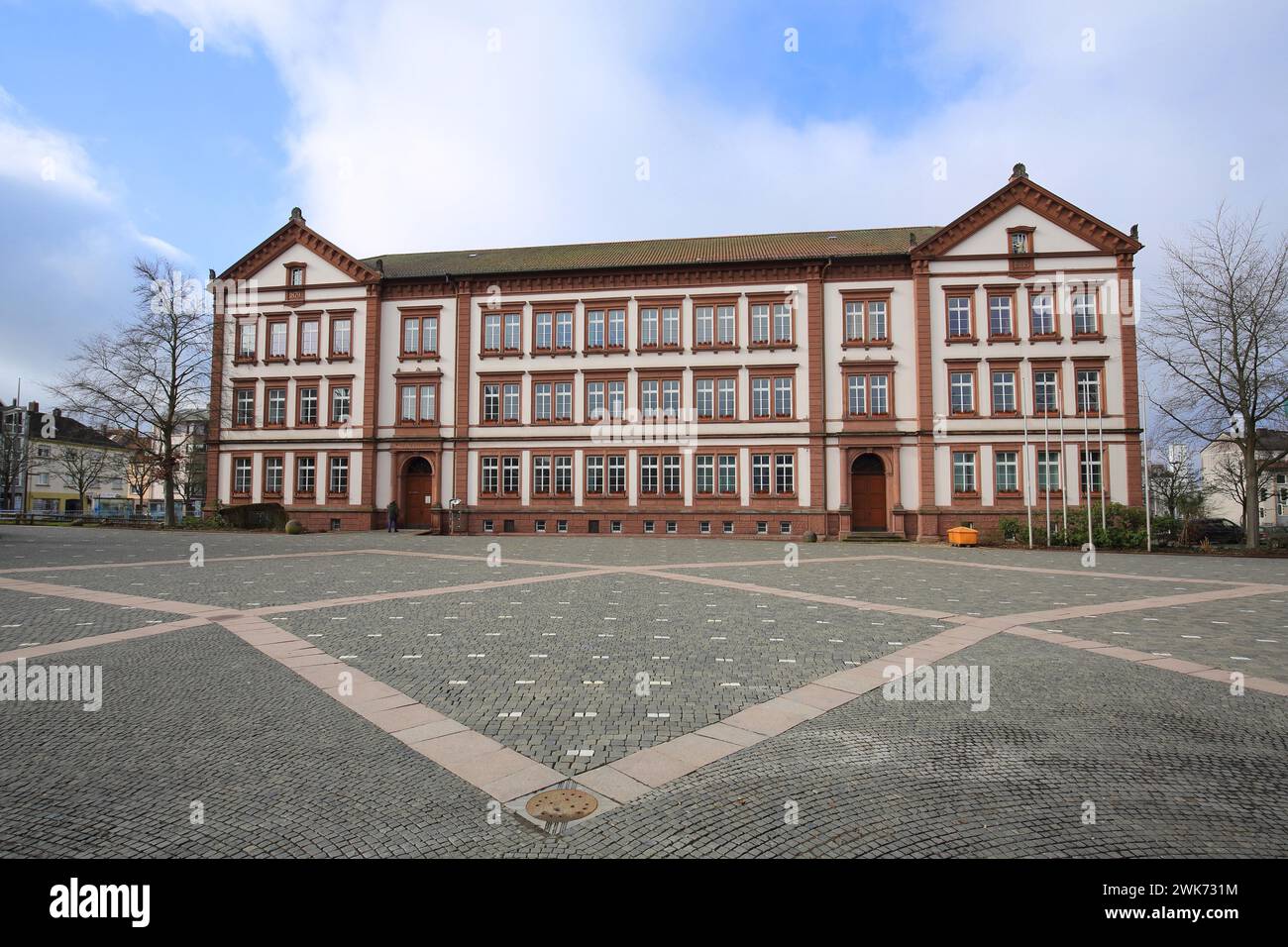 New town hall built in 1879, parade ground, Pirmasens, Palatinate ...