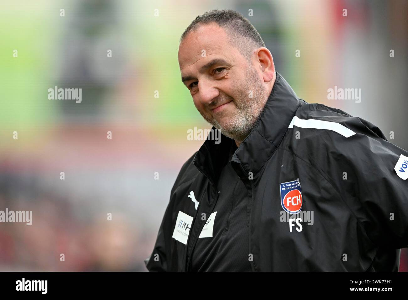 Coach Frank Schmidt 1. FC Heidenheim 1846 FCH Portrait, Voith-Arena ...