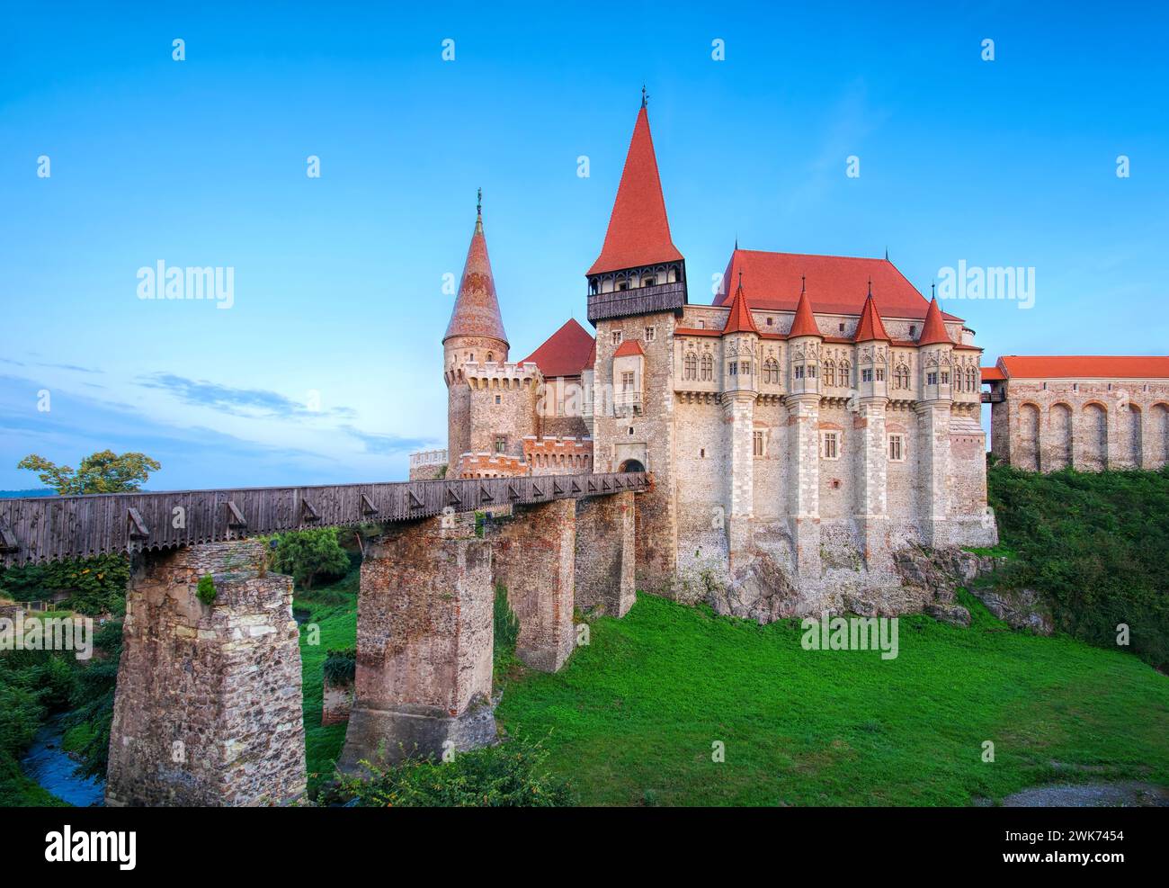 Castelul Corvinilor, the old famous castle in Hunedoara, Romania Stock ... Castelul Corvinilor, the old famous castle in Hunedoara, Romania Stock ...