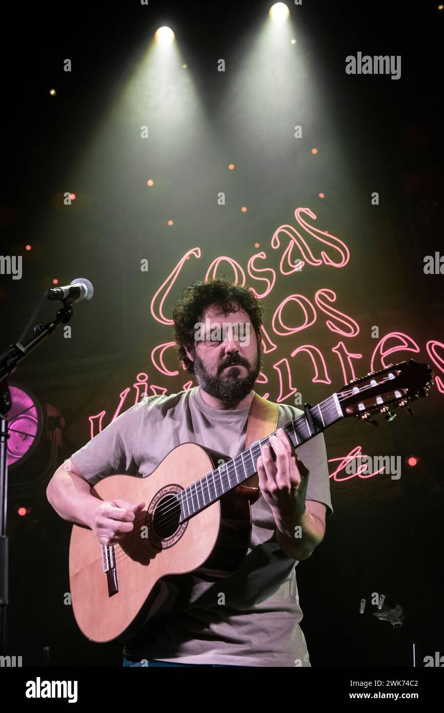 El Kanka performing at La Paloma, Barcelona 15 Feb. 2024. Photographer ...