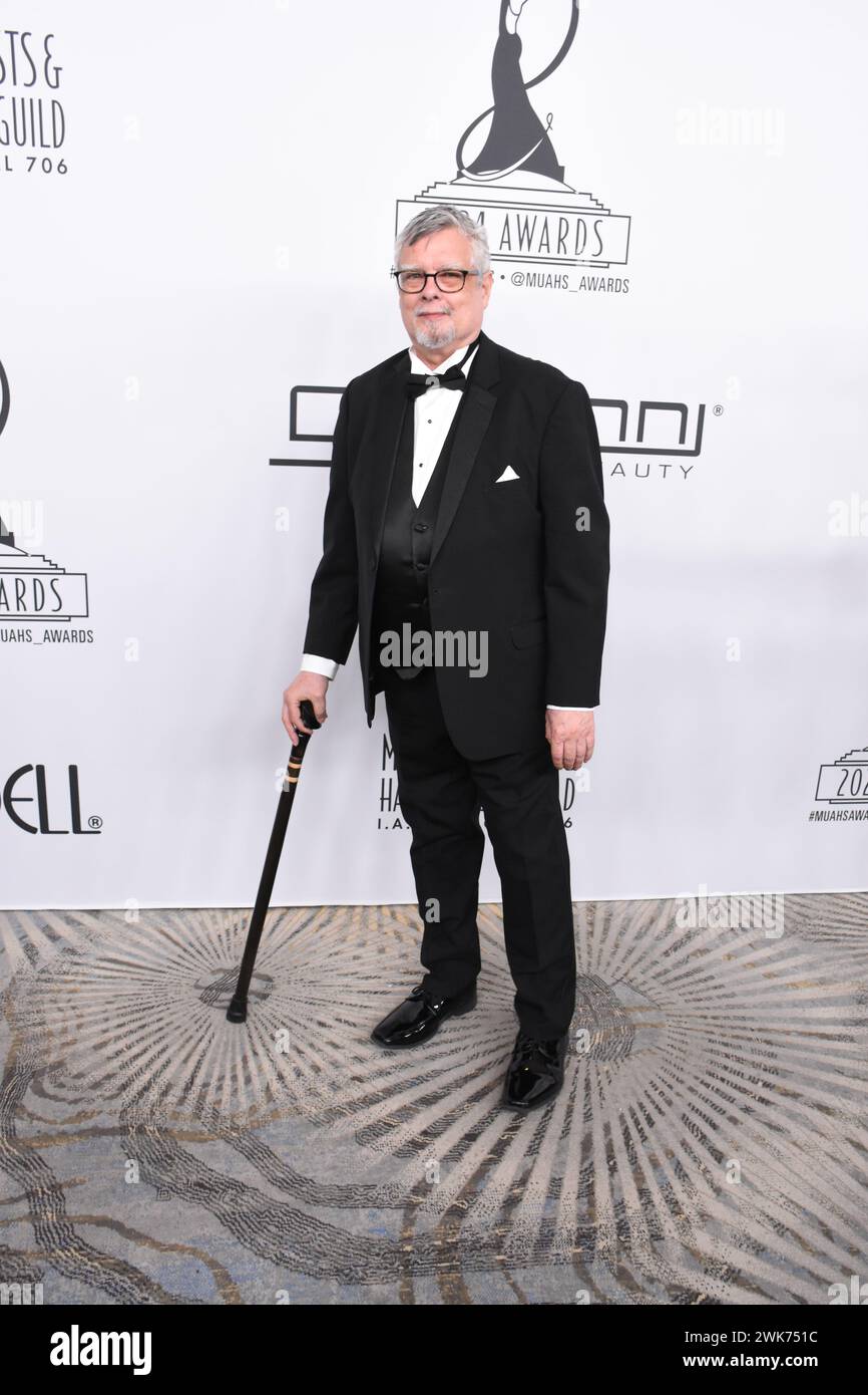 Beverly Hills, California, USA 18th February 2024 Make-up Artist Kevin ...