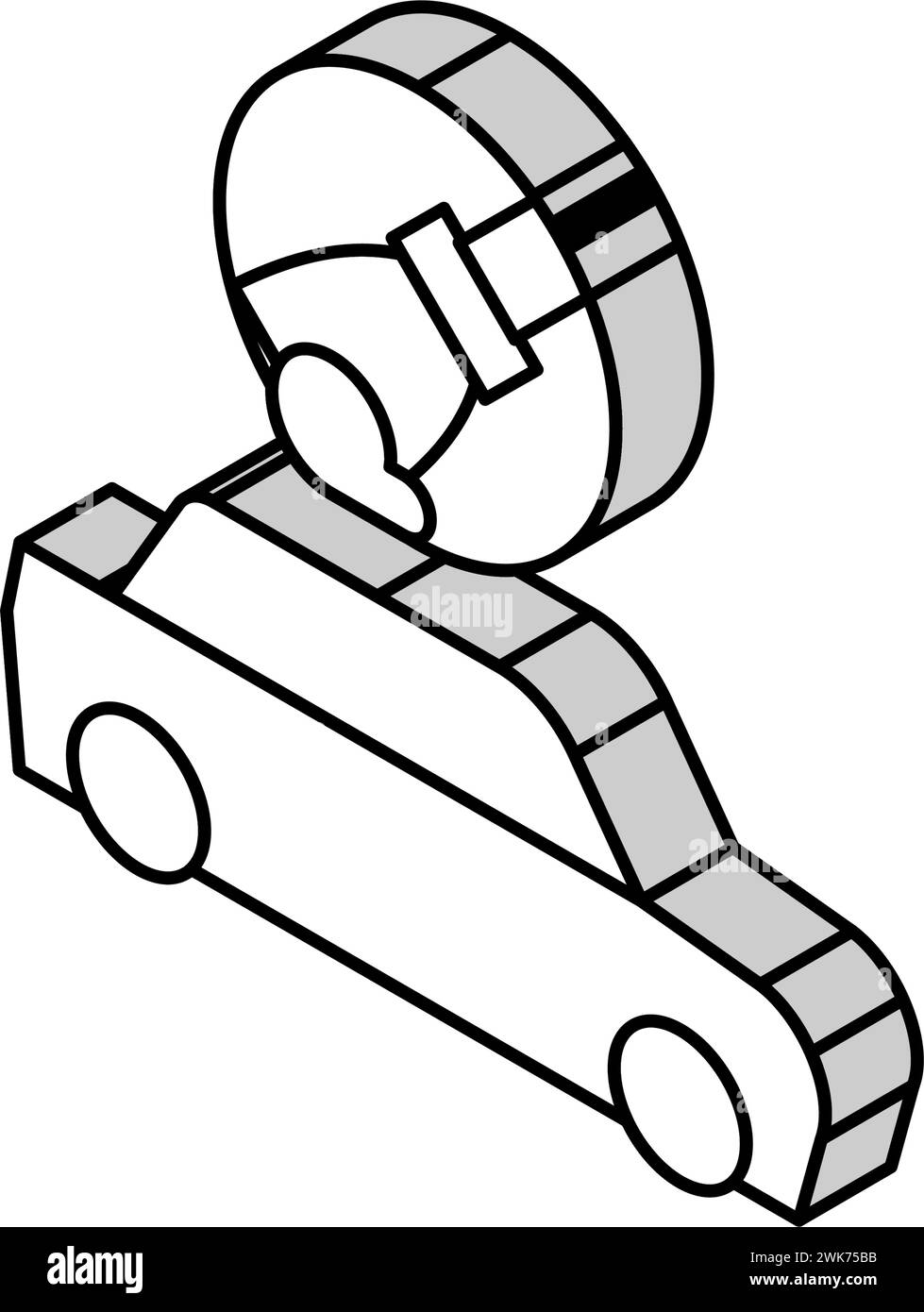 Plastic headlight restoration Stock Vector Images - Alamy