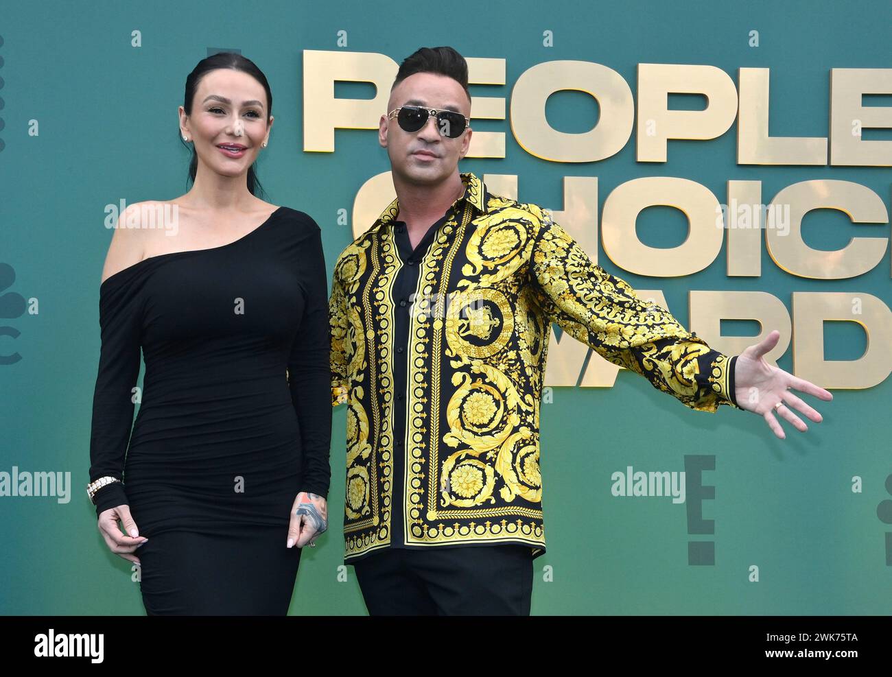 Los Angeles United States 18th Feb 2024 L R Jwoww And Mike The