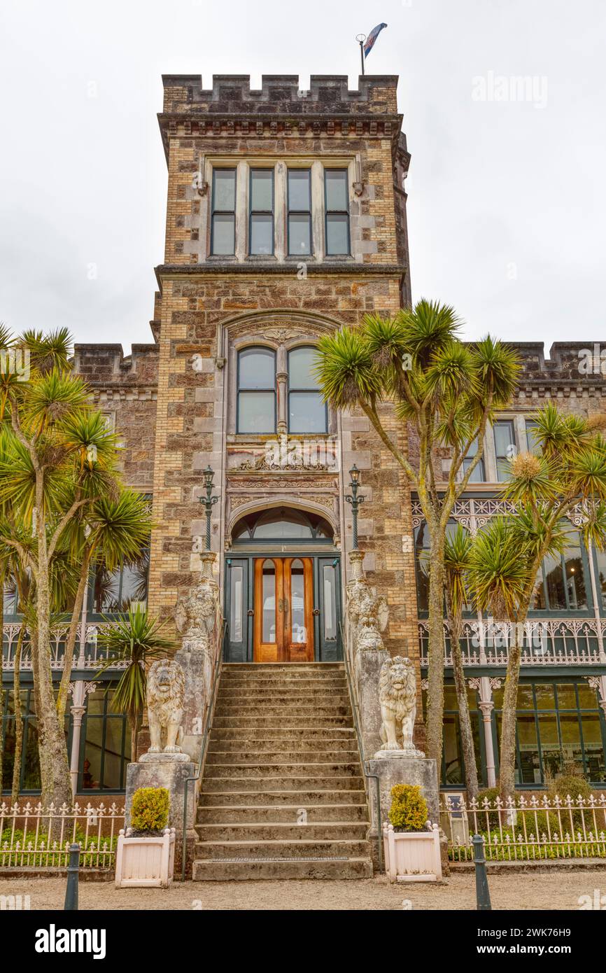 Larnach Castle, Dunedin, Neuseeland Stock Photo - Alamy