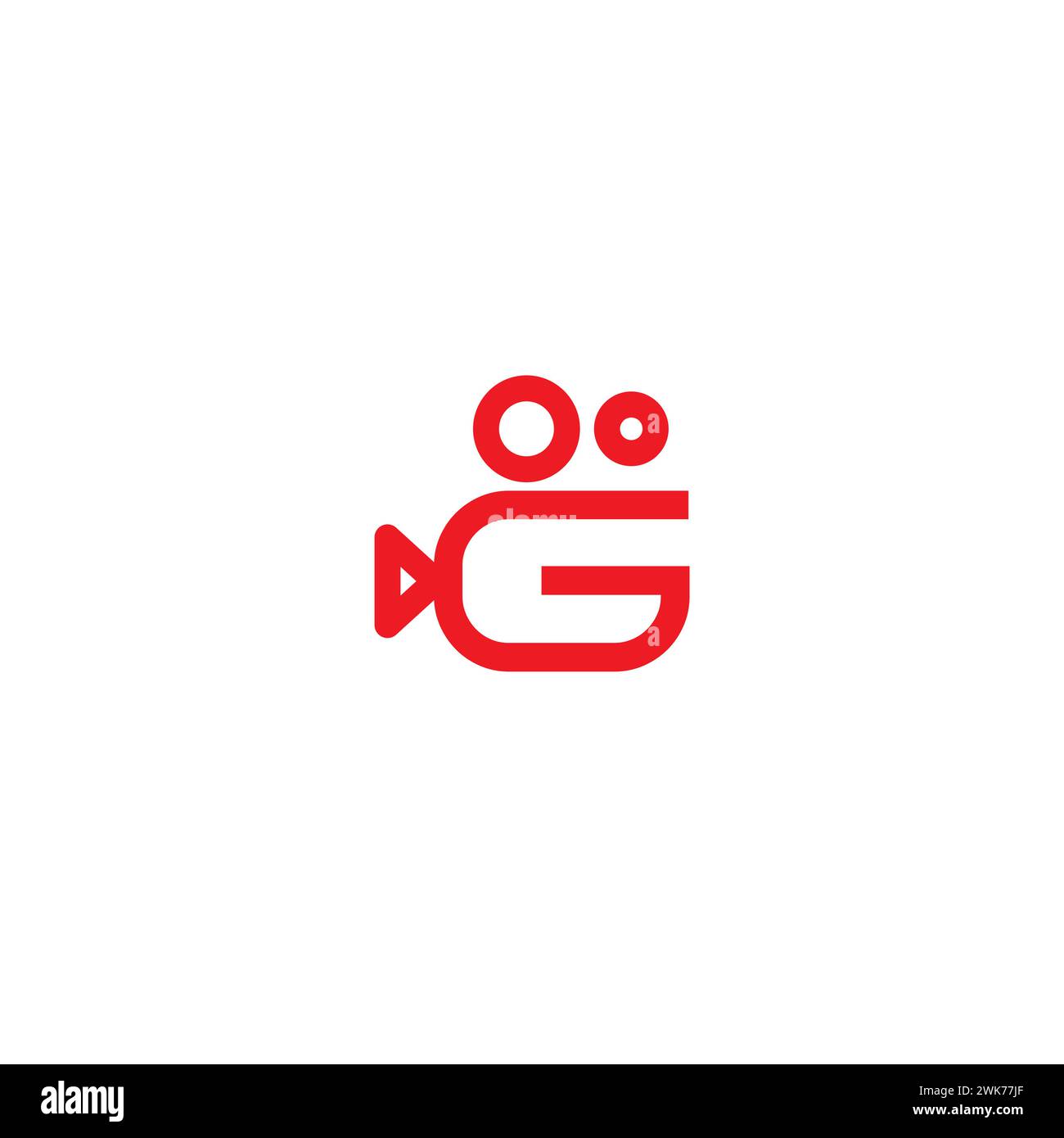 G Video logo. Letter G Camera Logo Stock Vector Image & Art - Alamy