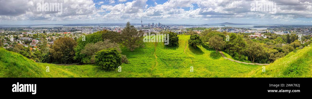 Panorama view volcanic crater hi-res stock photography and images - Alamy