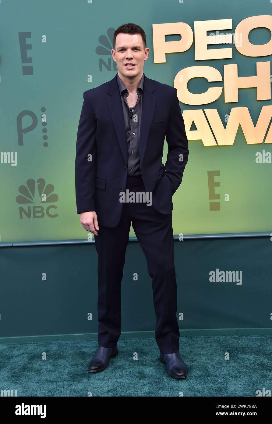 Santa Monica, USA. 18th Feb, 2024. Jake Lacy arriving at the 2024 ...