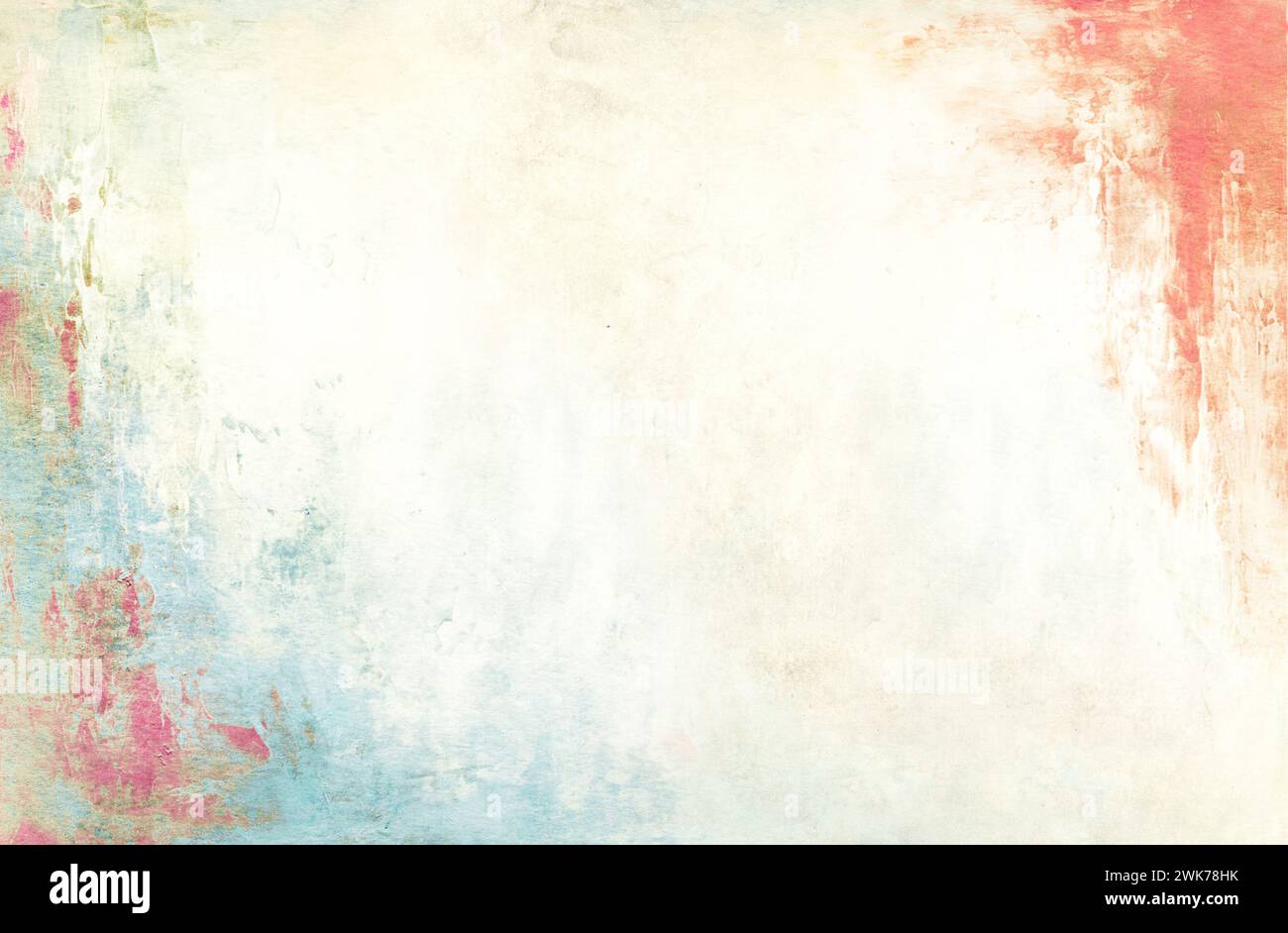 Bright colorful watercolor strips on retro paper texture. Colorful ink ...