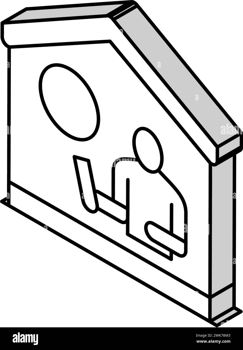 property inspection isometric icon vector illustration Stock Vector ...