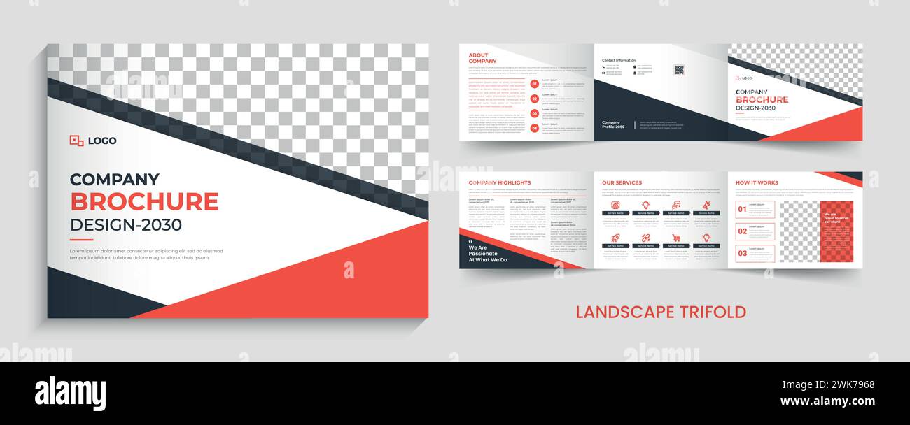 Cover page design landscape hi-res stock photography and images - Alamy