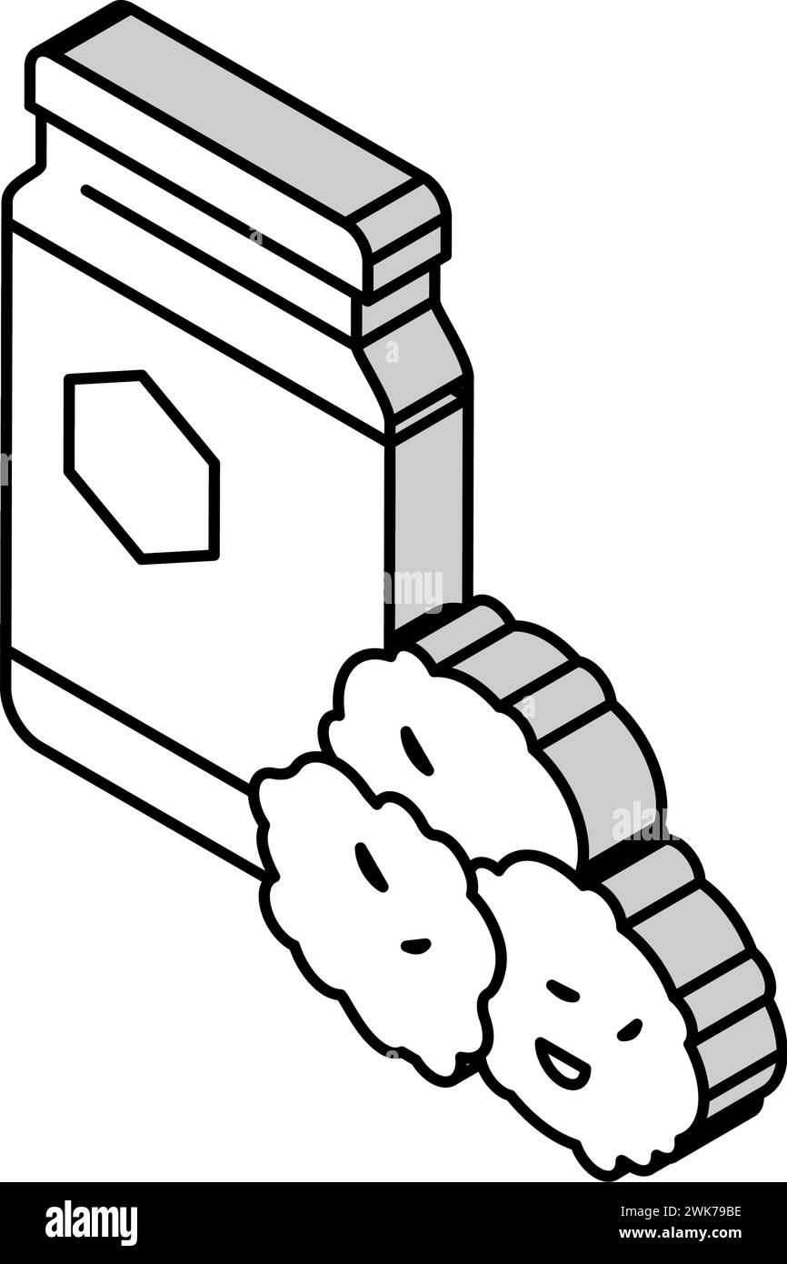 propolis container beekeeping isometric icon vector illustration Stock ...