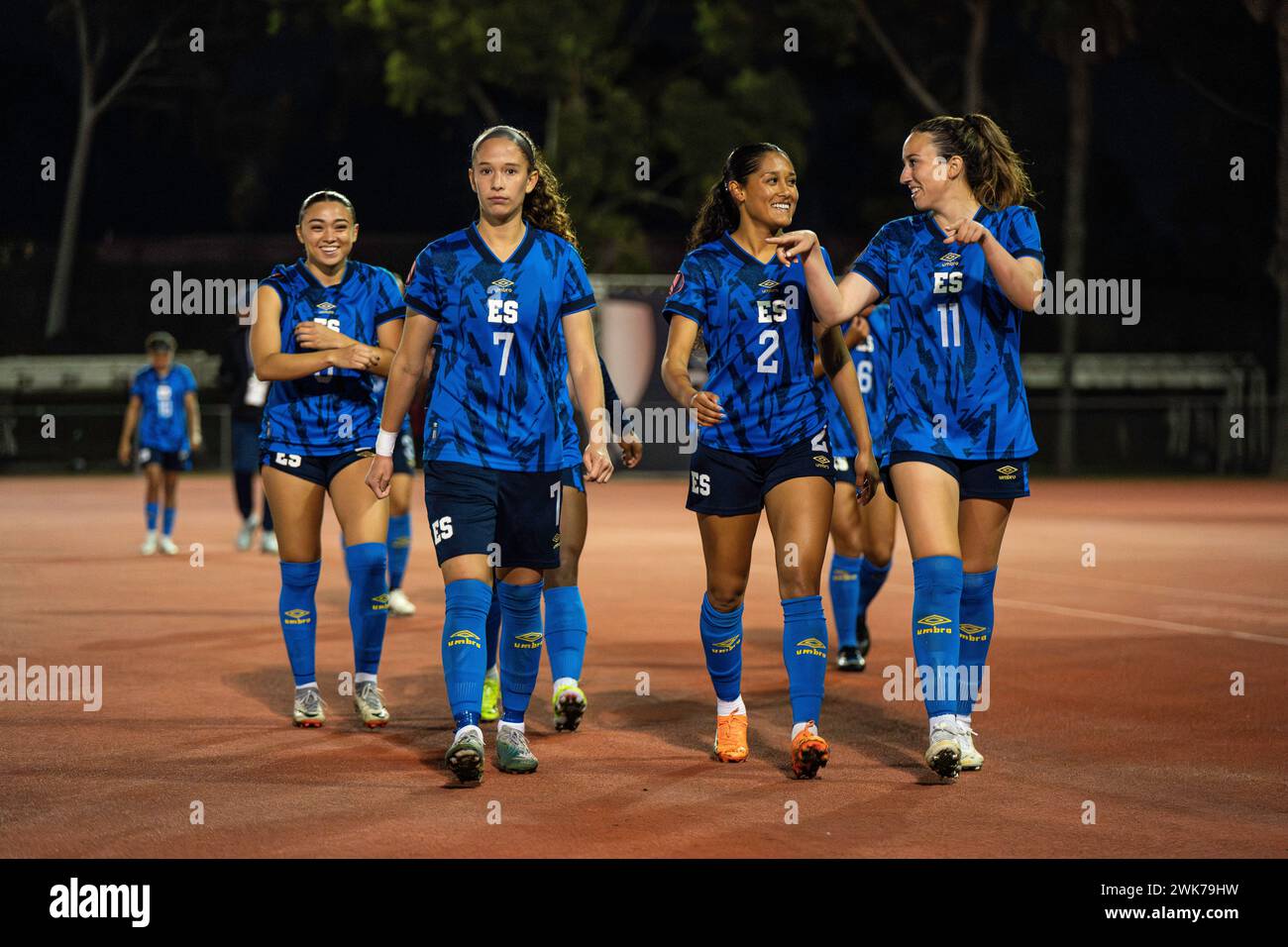 Carson, United States. 17th Feb, 2024. El Salvador forward Danielle ...