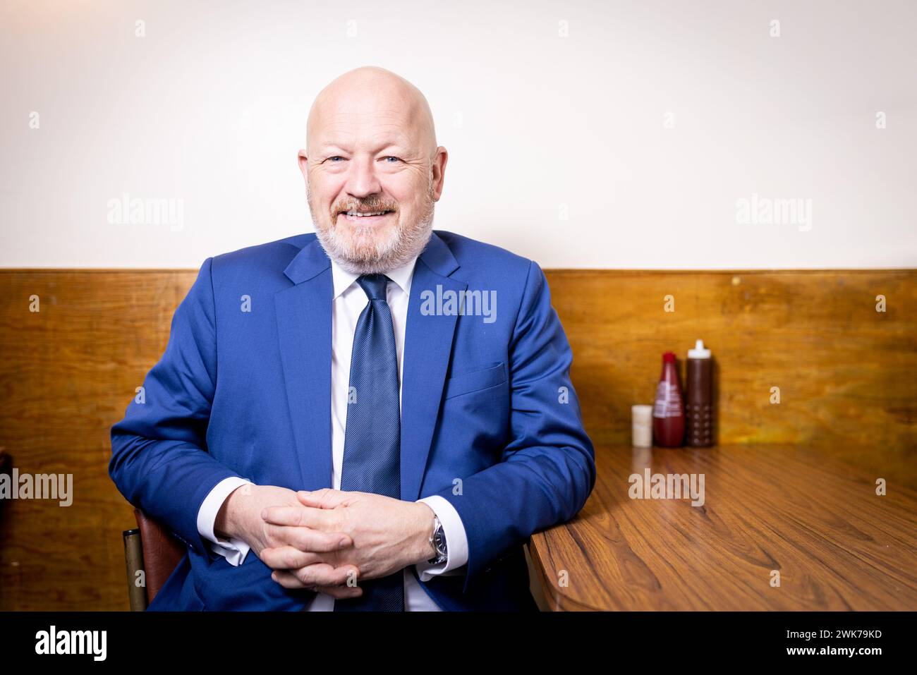 Reform UK candidate Simon Danczuk speaks to PA Media in Rochdale ...