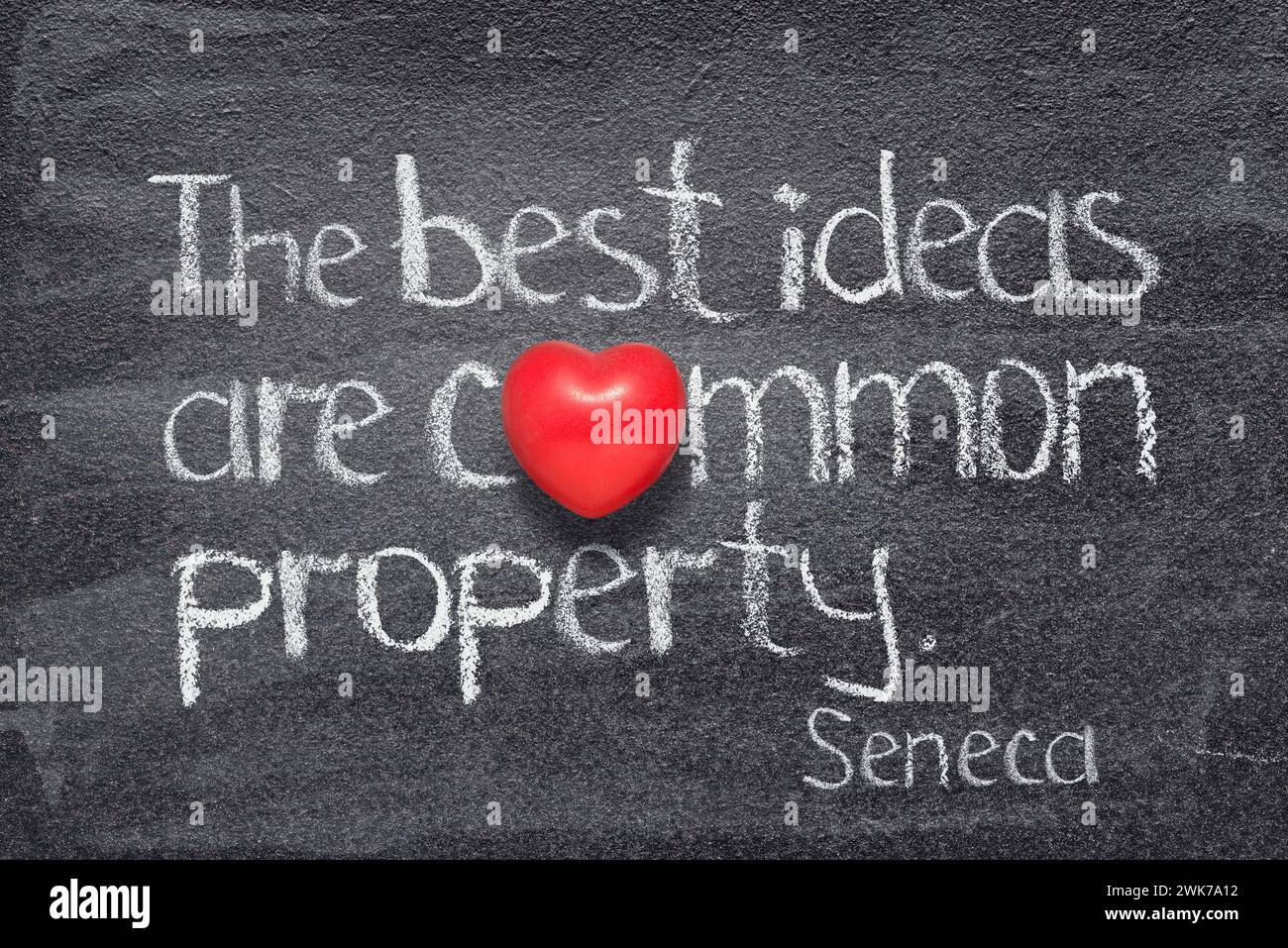 the best ideas are common property - quote of ancient Roman philosopher ...